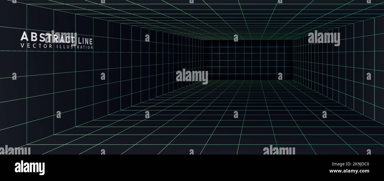 Abstract line room Stock Vector Image & Art - Alamy