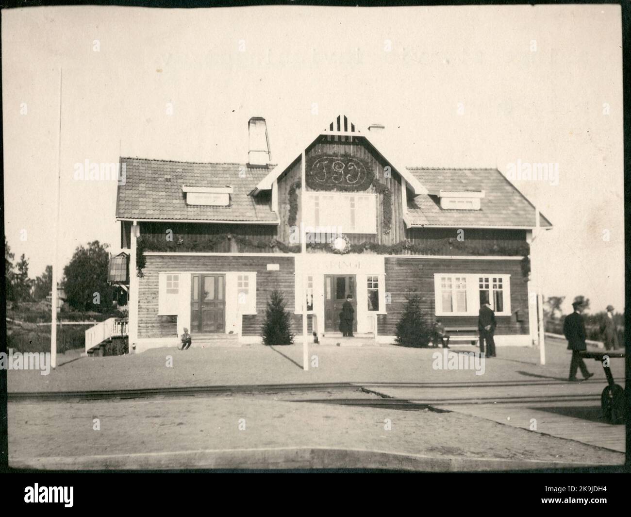 Faringe station at the inauguration of FGJ, Faringe Gimo Railway Stock ...