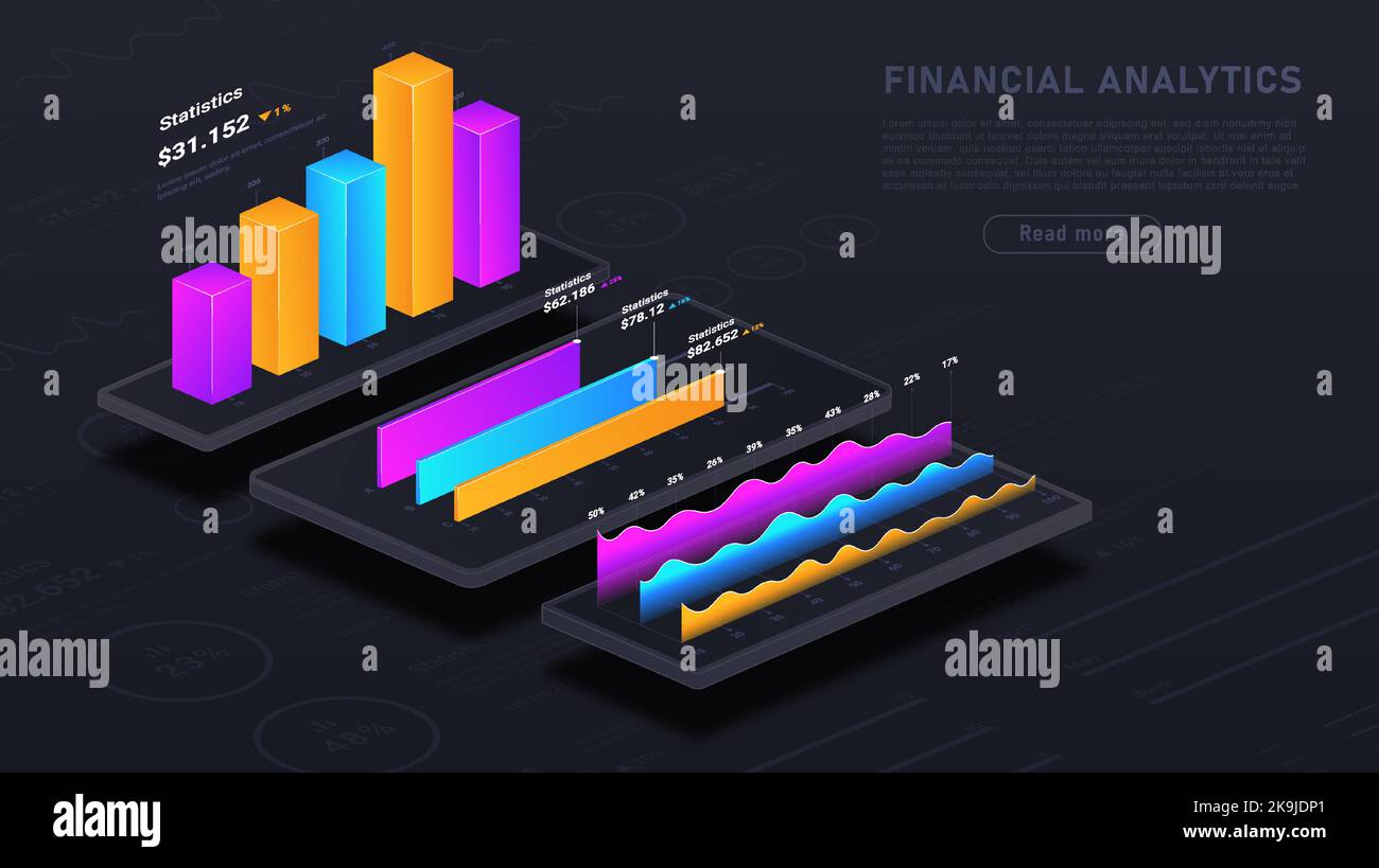 Financial analytics concept Stock Vector Image & Art - Alamy