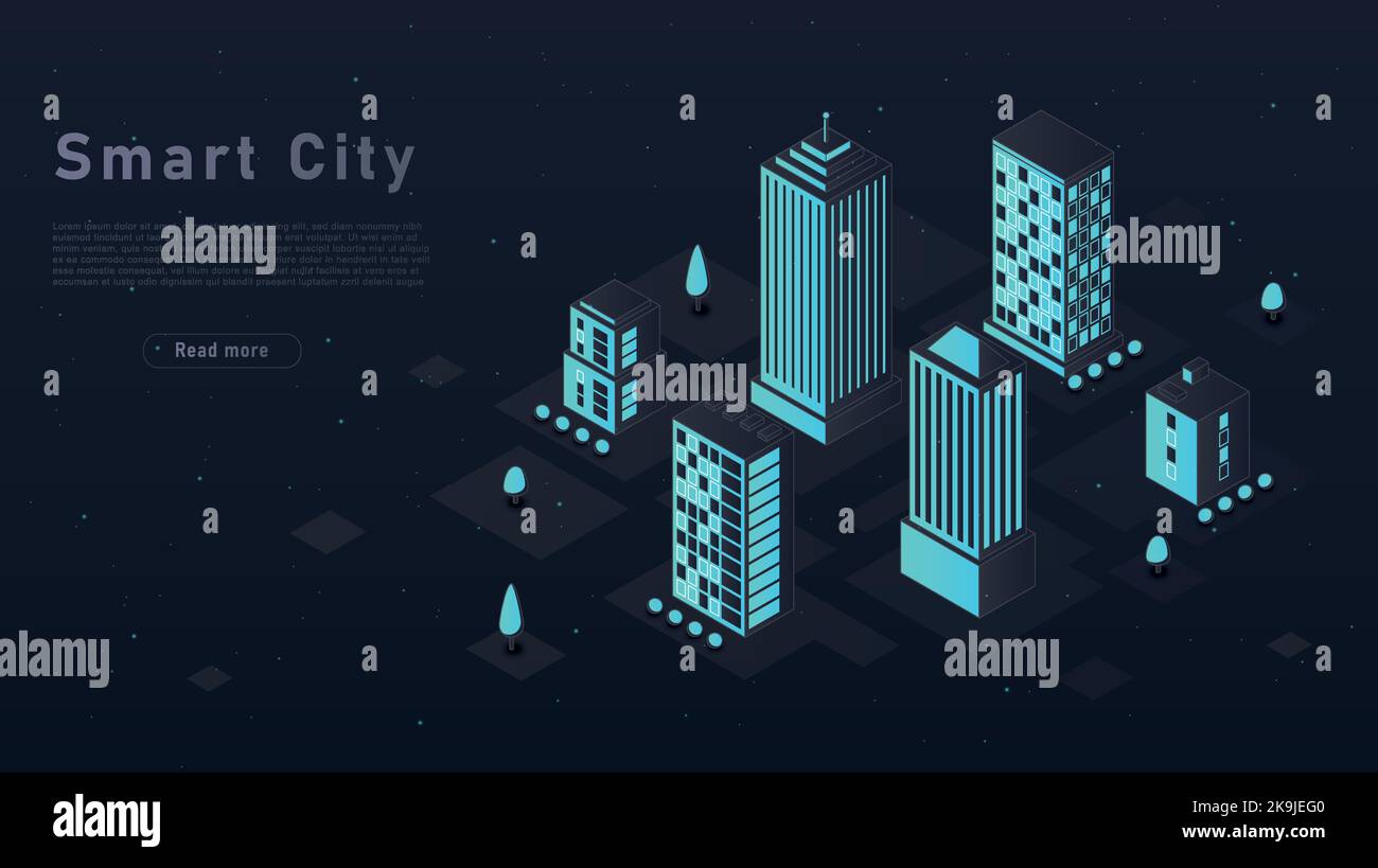 Smart city concept Stock Vector Image & Art - Alamy