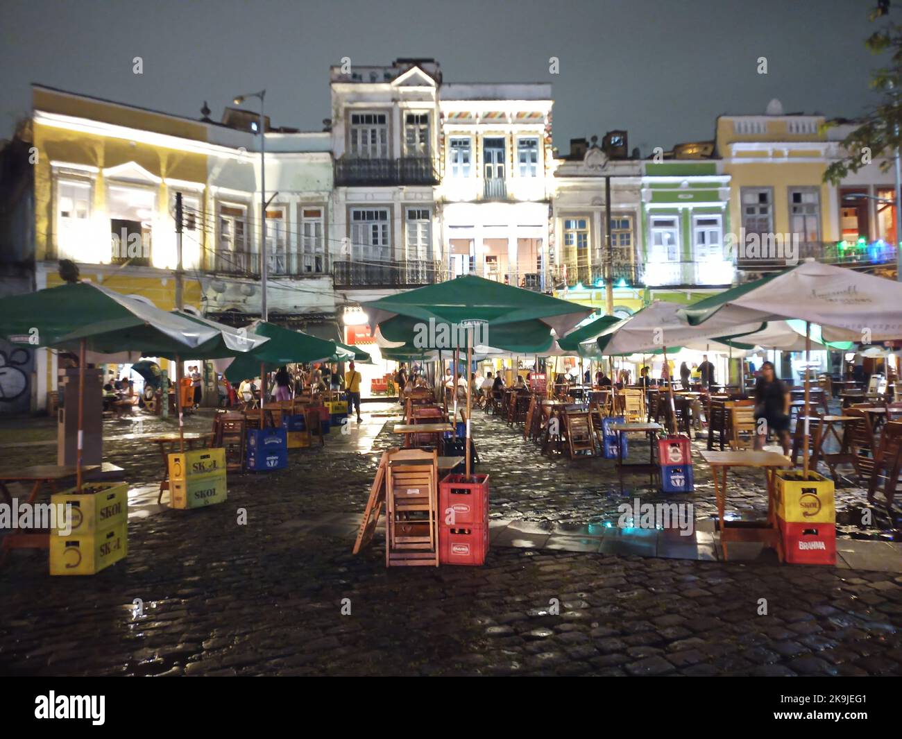 bars and resturants in the streets of rio de janeiro in night,night ...