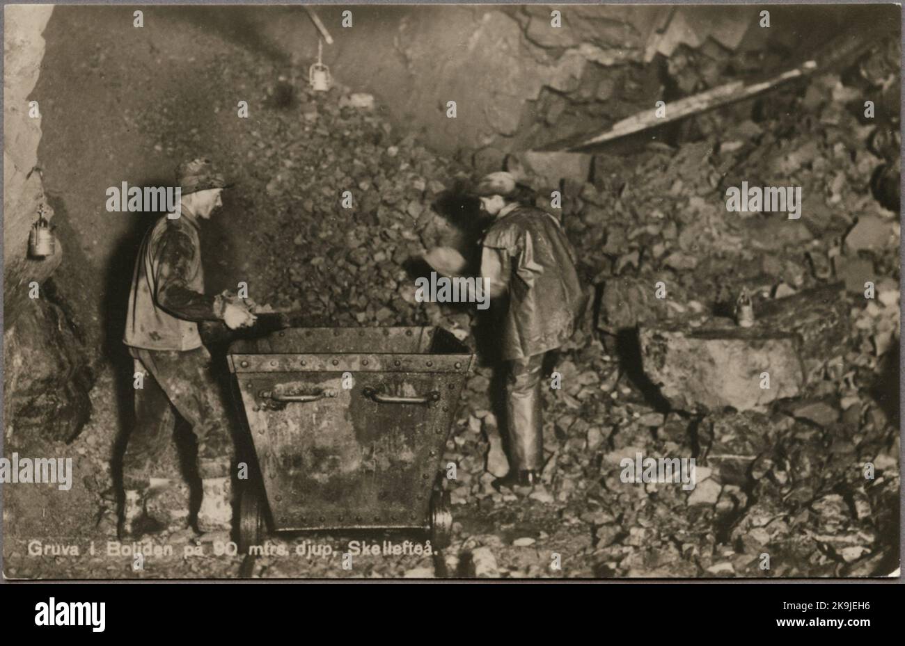 Mining work in Boliden Stock Photo - Alamy