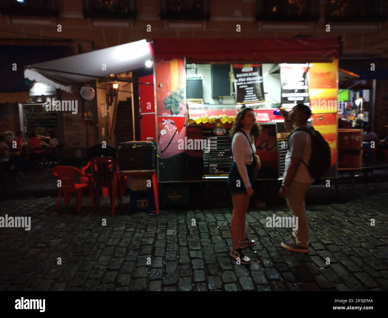 bars and resturants in the streets of rio de janeiro in night,night ...