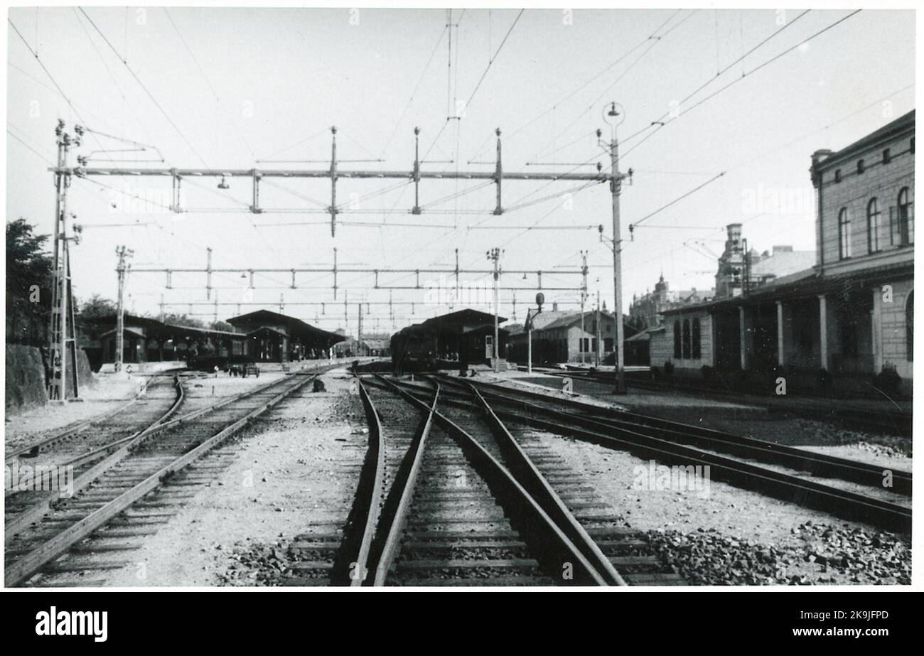 Rail yard operations Cut Out Stock Images & Pictures - Alamy