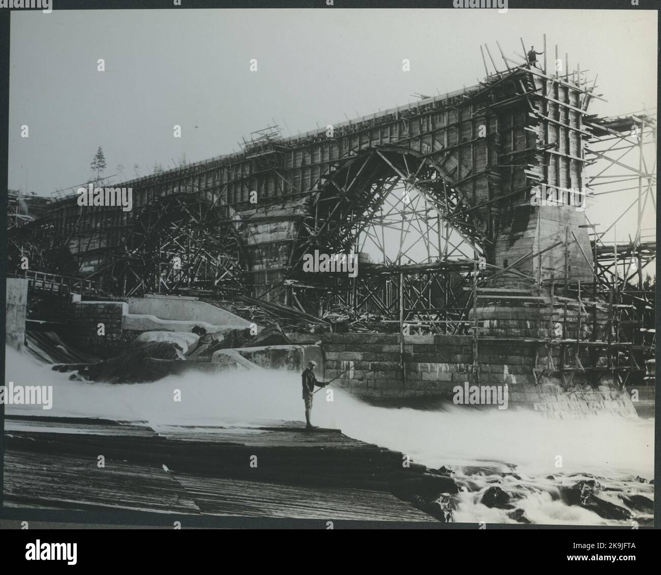 The eastern bridge vault Stock Photo - Alamy
