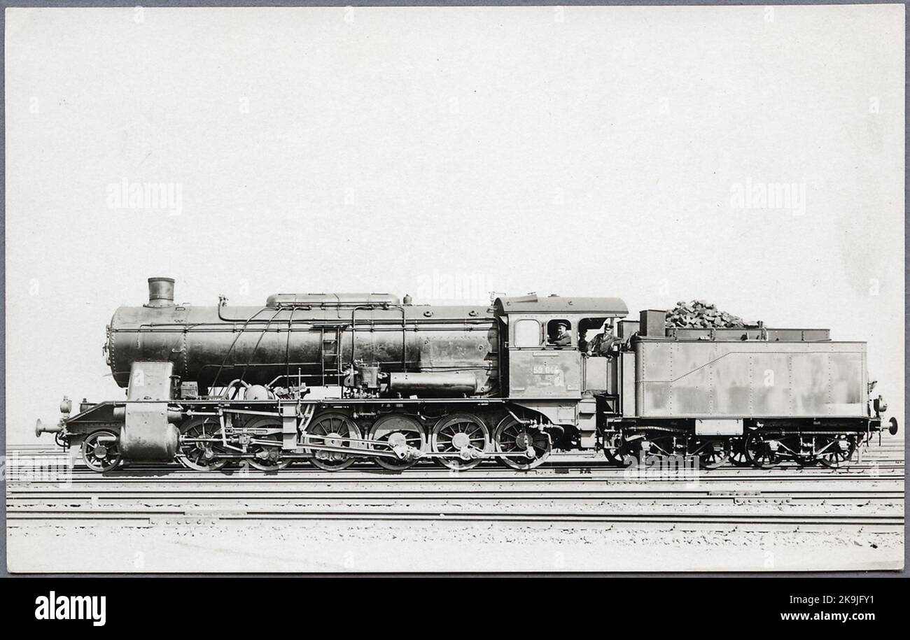 Deutsche Reichsbahn, Dr 59 044. Loket Byggdes 1924 AV Maschinenfabrik ...