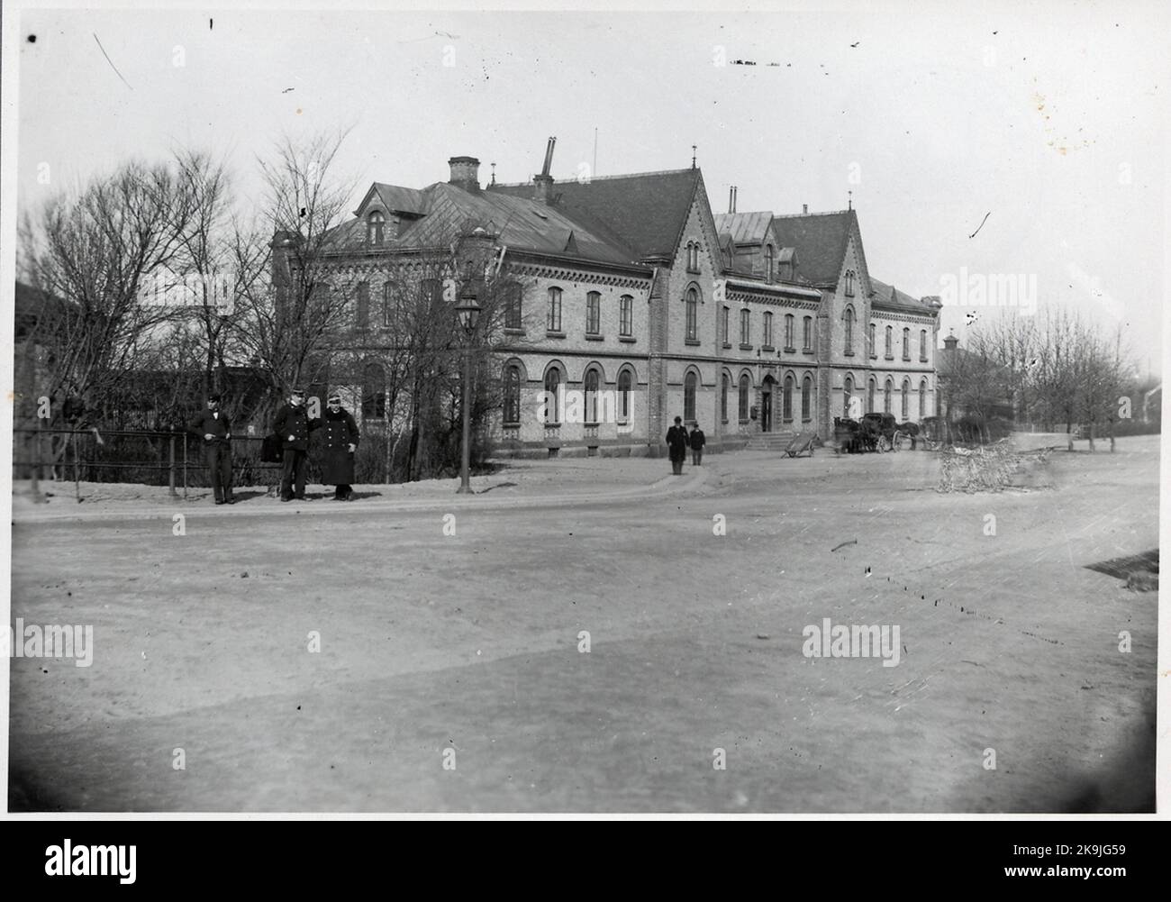 Varberg station before the 3rd rebuild Stock Photo - Alamy