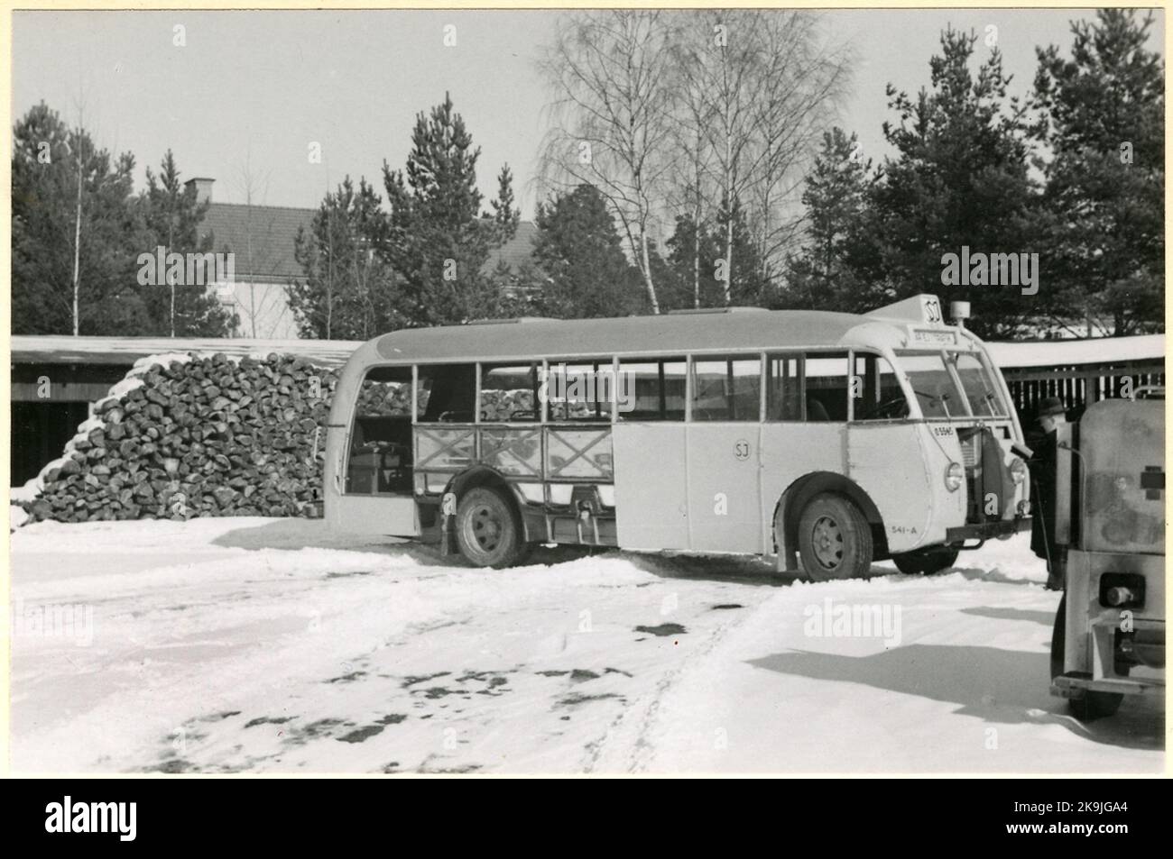 State Railways, SJ Bus 541-A Stock Photo - Alamy
