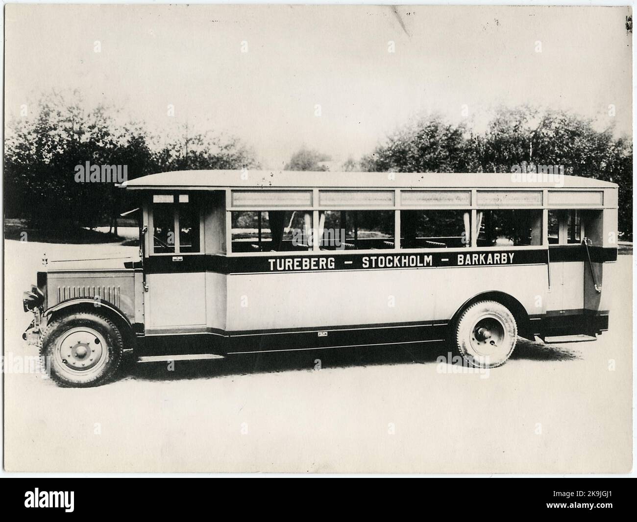 Swedish bus stop public hi-res stock photography and images - Alamy