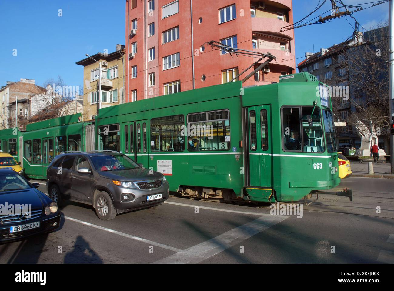 Streetcar sofia hi-res stock photography and images - Alamy