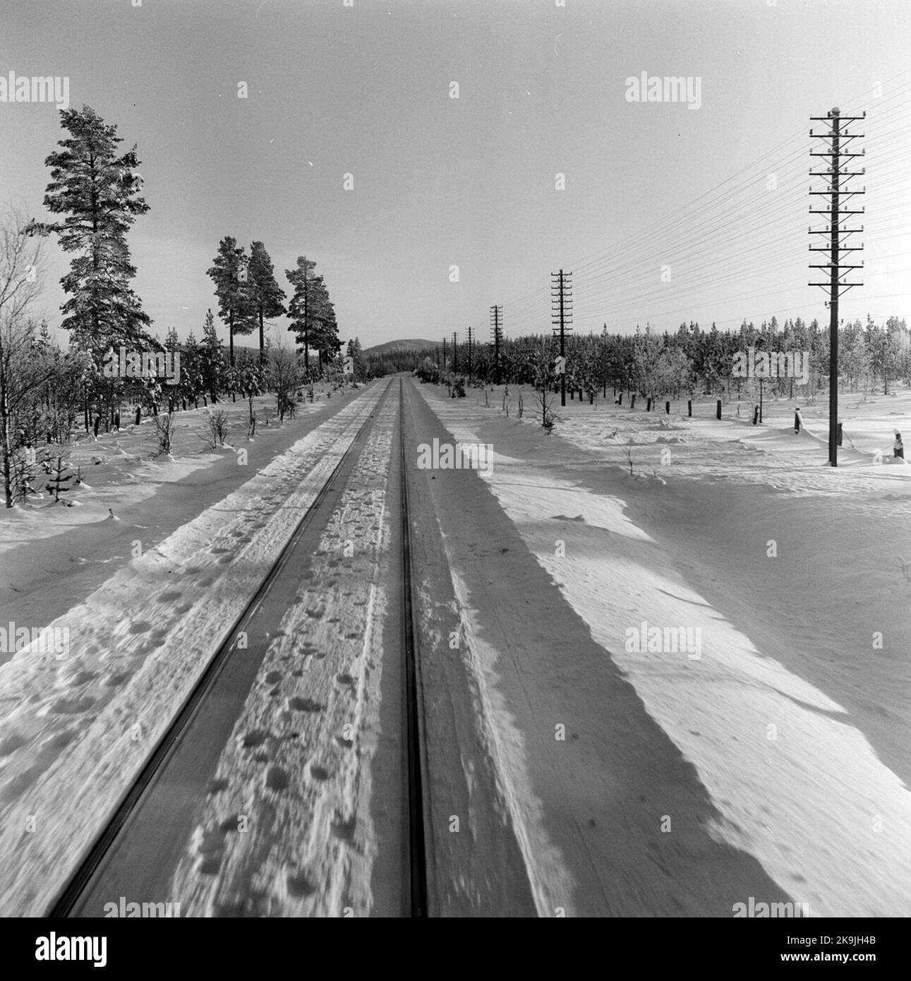 Inlandsbanan, sweden Black and White Stock Photos & Images - Alamy
