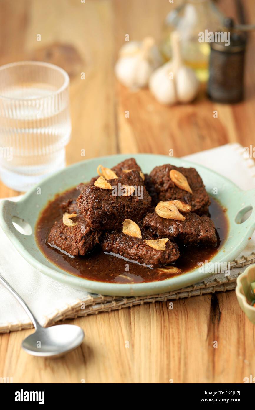 Semur Daging Sapi or Beef Stew, Indonesian Popular Menu during Idul ...