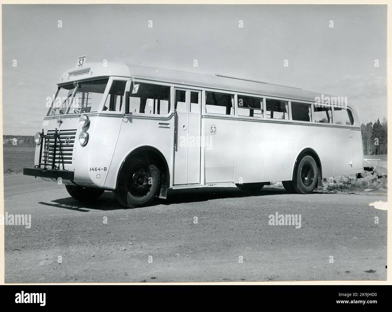 State Railways, SJ Bus 1464-B Stock Photo - Alamy