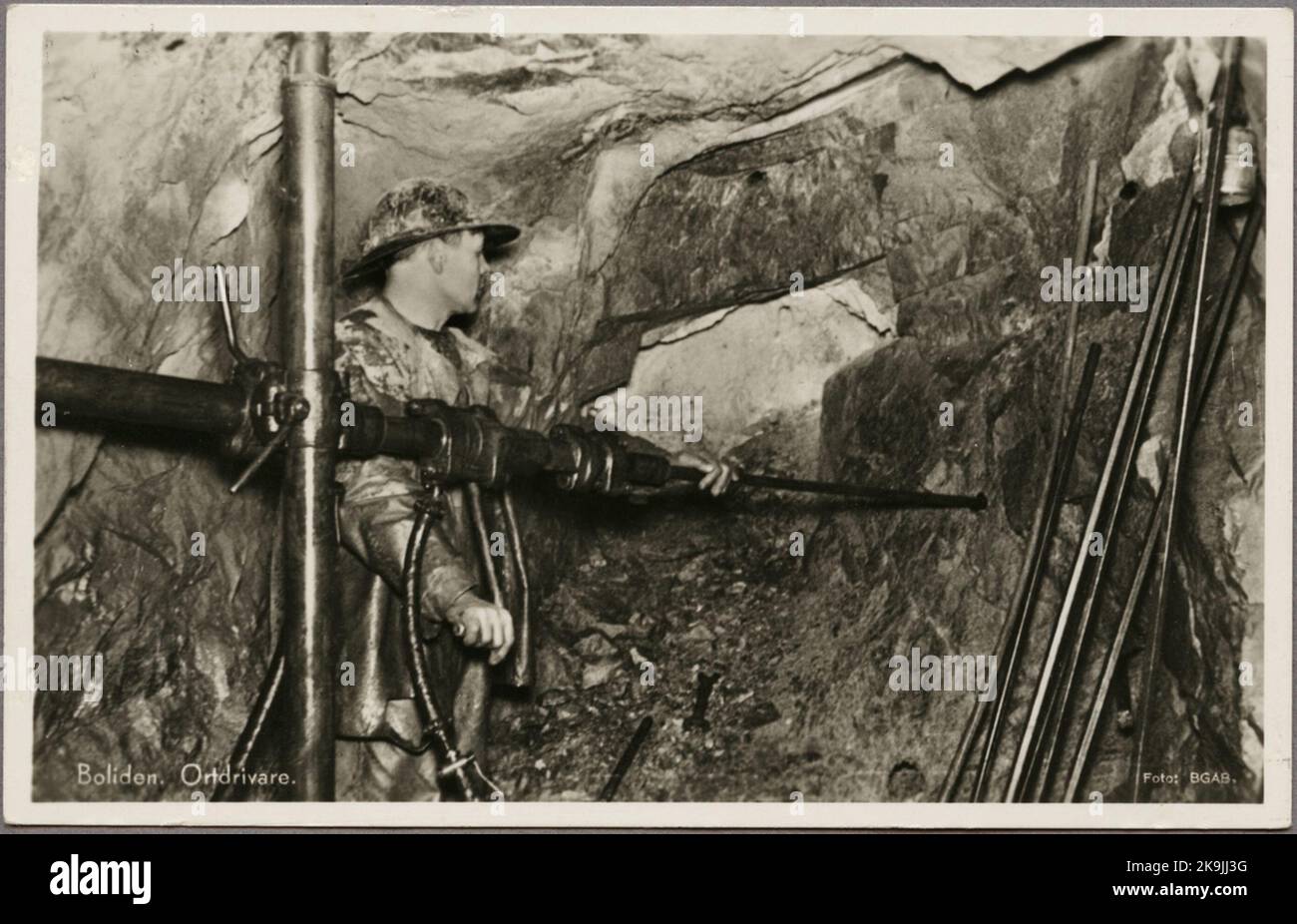 Mining work in Boliden Stock Photo - Alamy