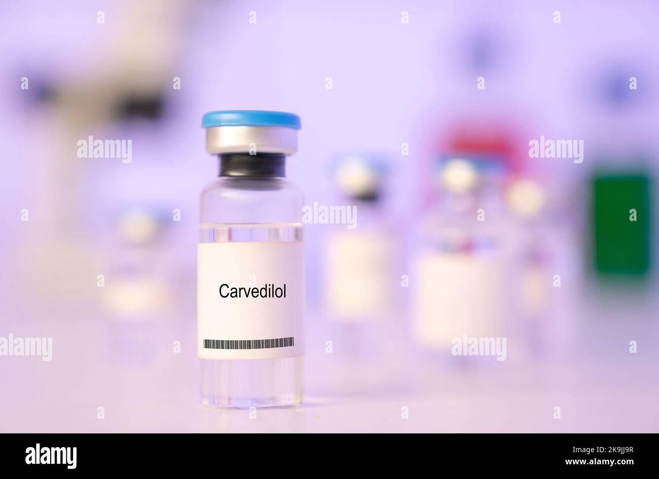 Vial of carvedilol Stock Photo - Alamy
