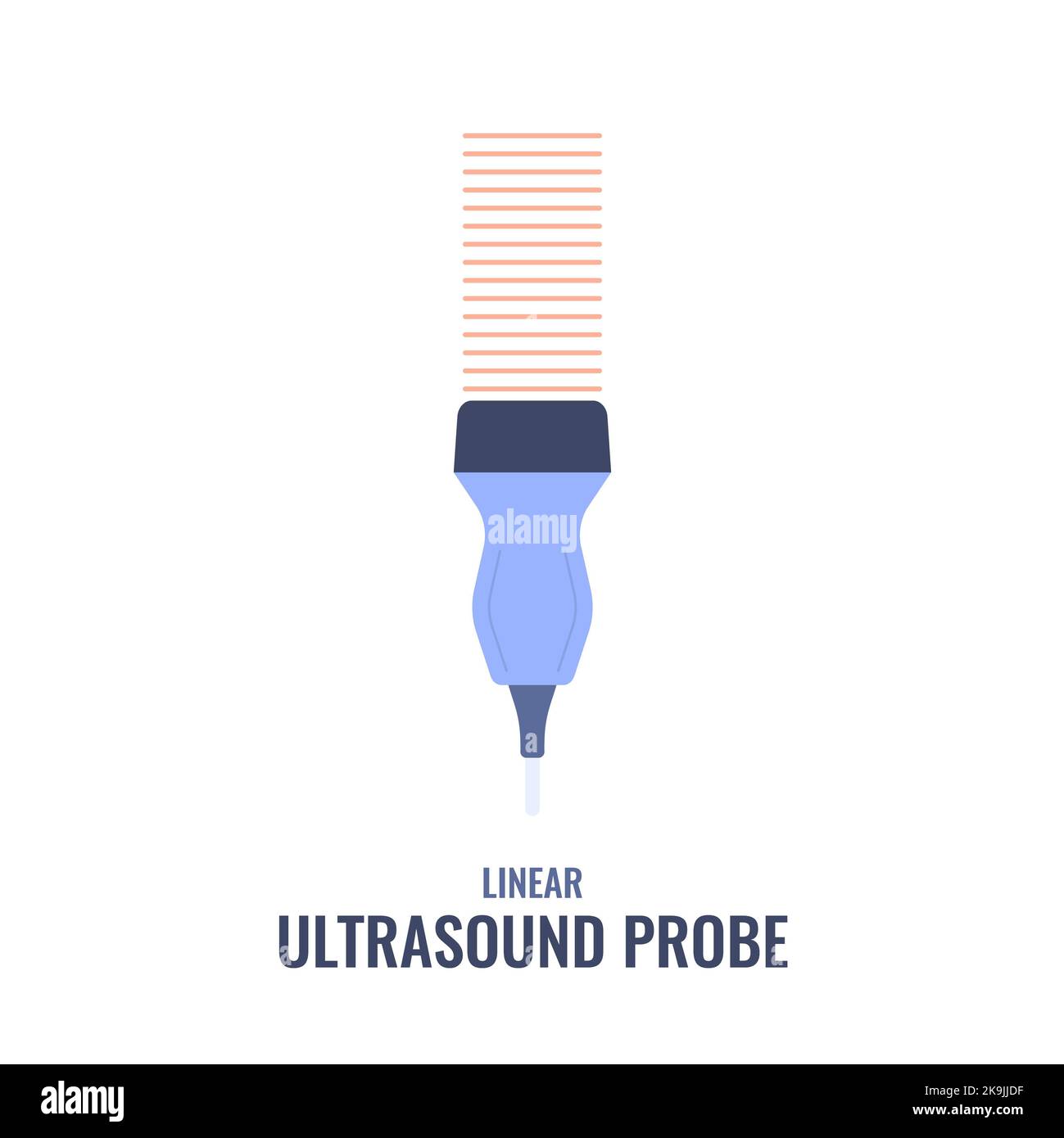 Linear ultrasound probe, illustration Stock Photo - Alamy
