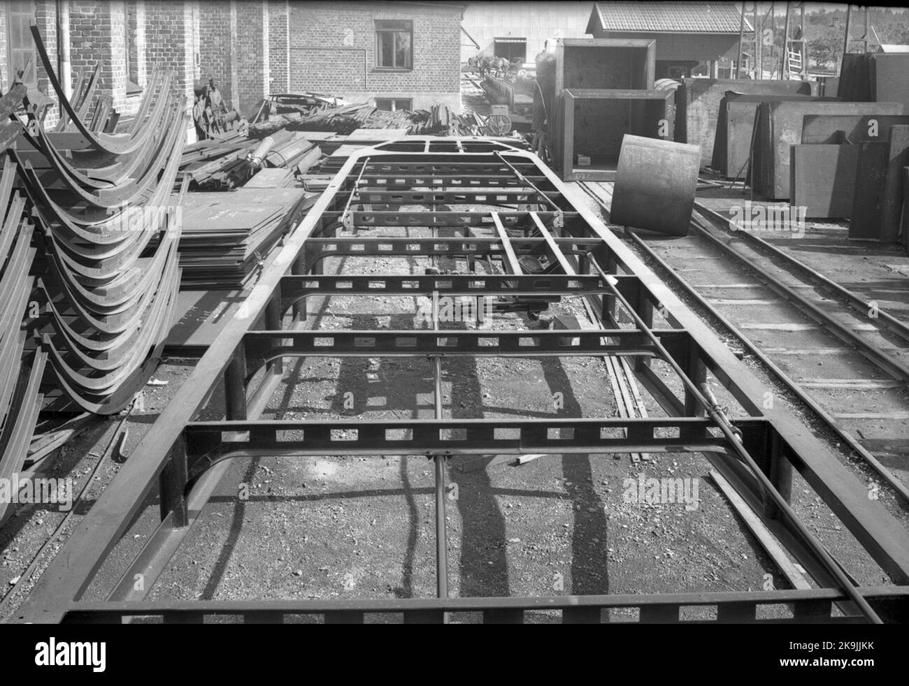 Welded undercarriage for nklj Stock Photo - Alamy