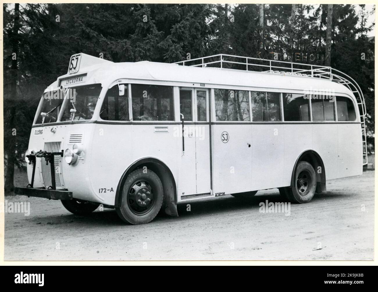 State Railways, SJ Bus 172-A Stock Photo - Alamy