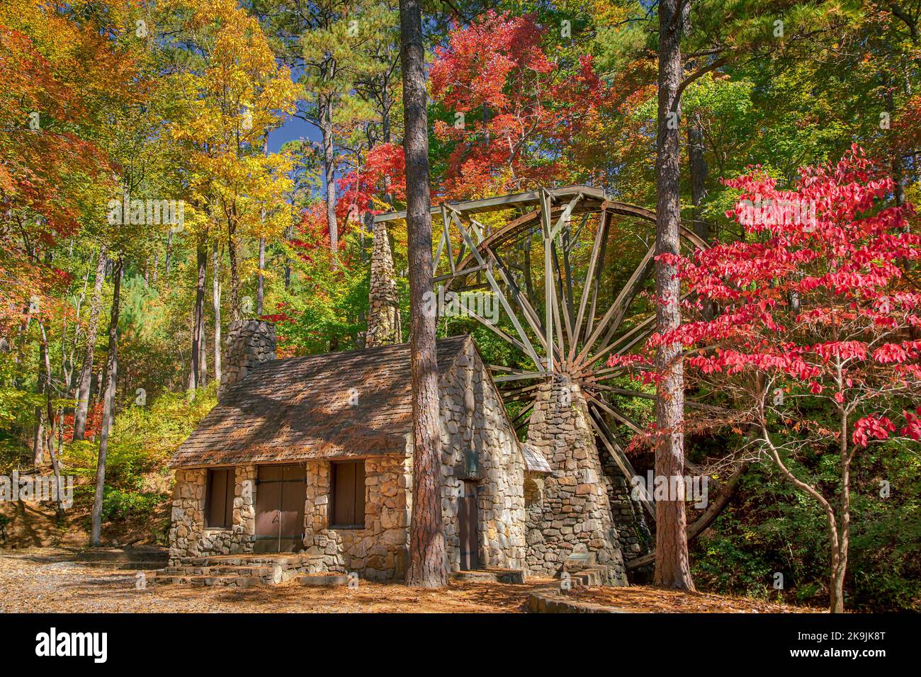 Old Mill at Berry College Stock Photo - Alamy