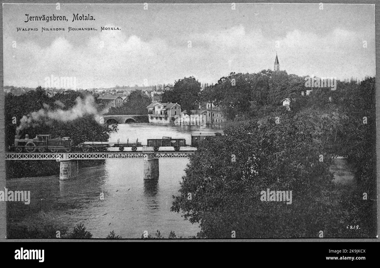 Motala bridge Black and White Stock Photos & Images - Alamy