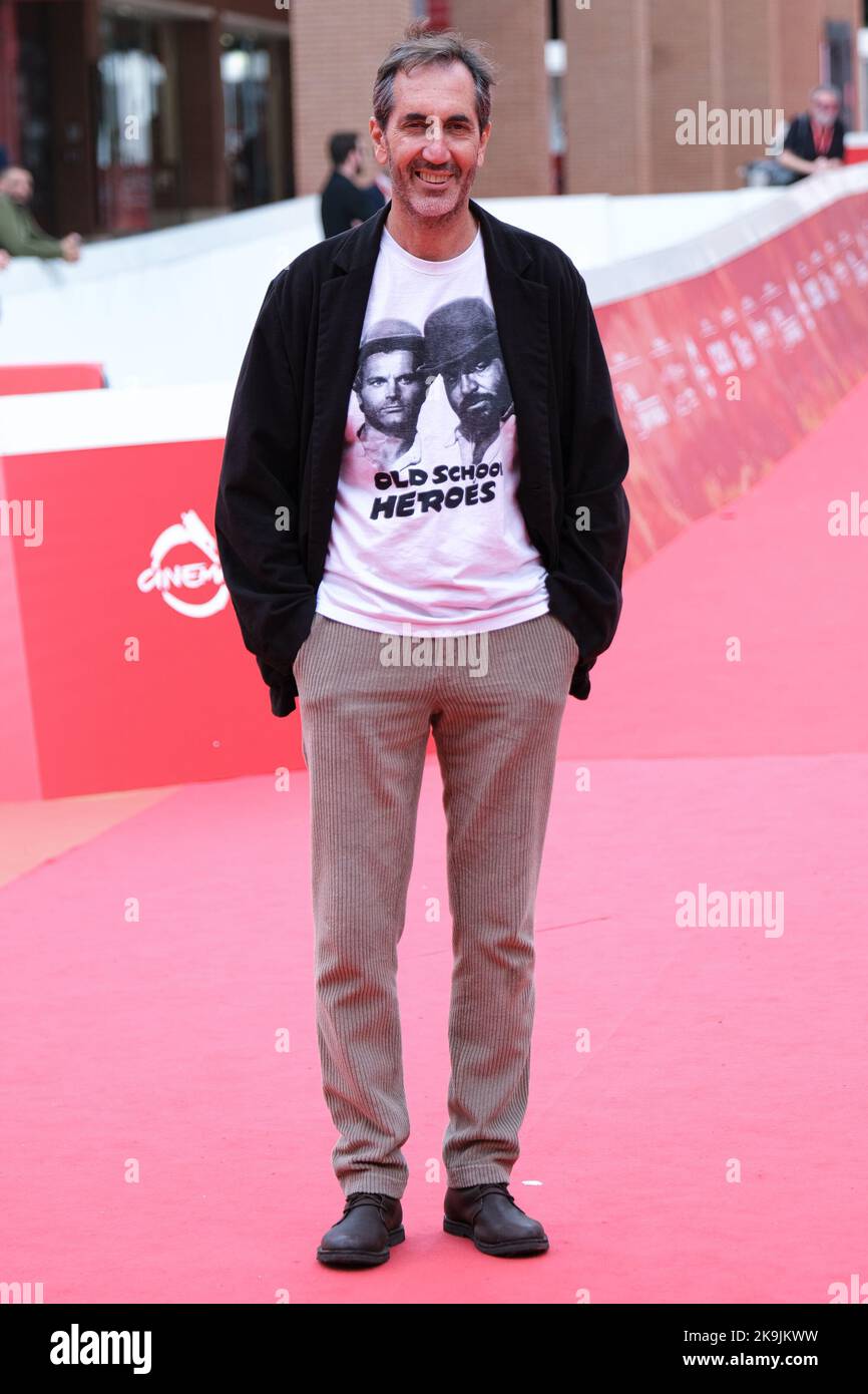 October 23, 2022, Rome, Rome, Italy: Paolo Calabresi for ''Boris 4'' TV ...