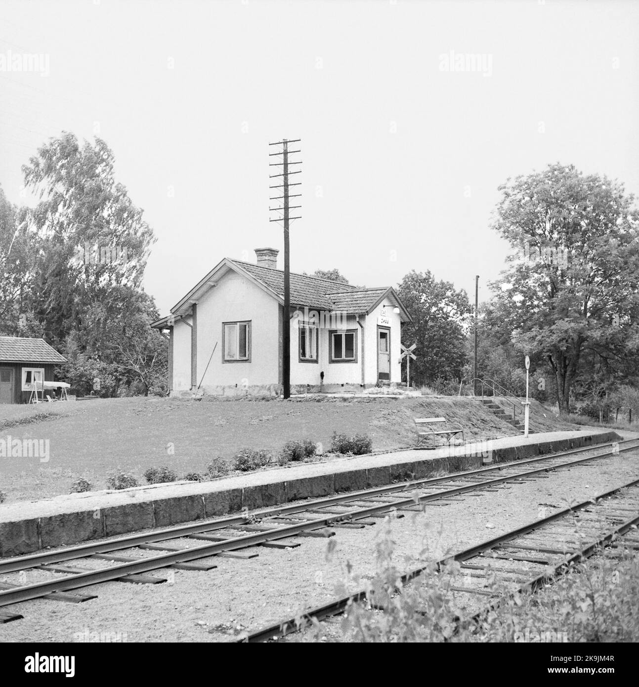 Bus stop rail Black and White Stock Photos & Images - Alamy