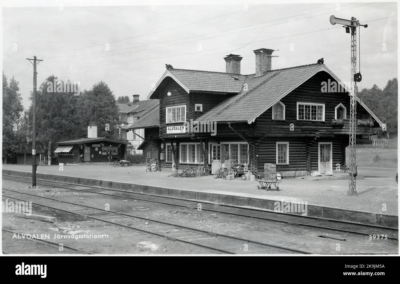 älvdalen station hi-res stock photography and images - Alamy