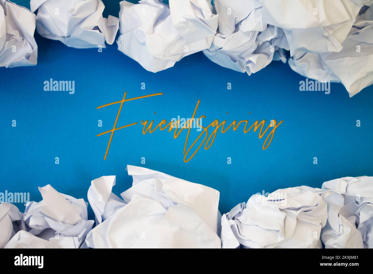 Autumn text torn crumpled hi-res stock photography and images - Alamy