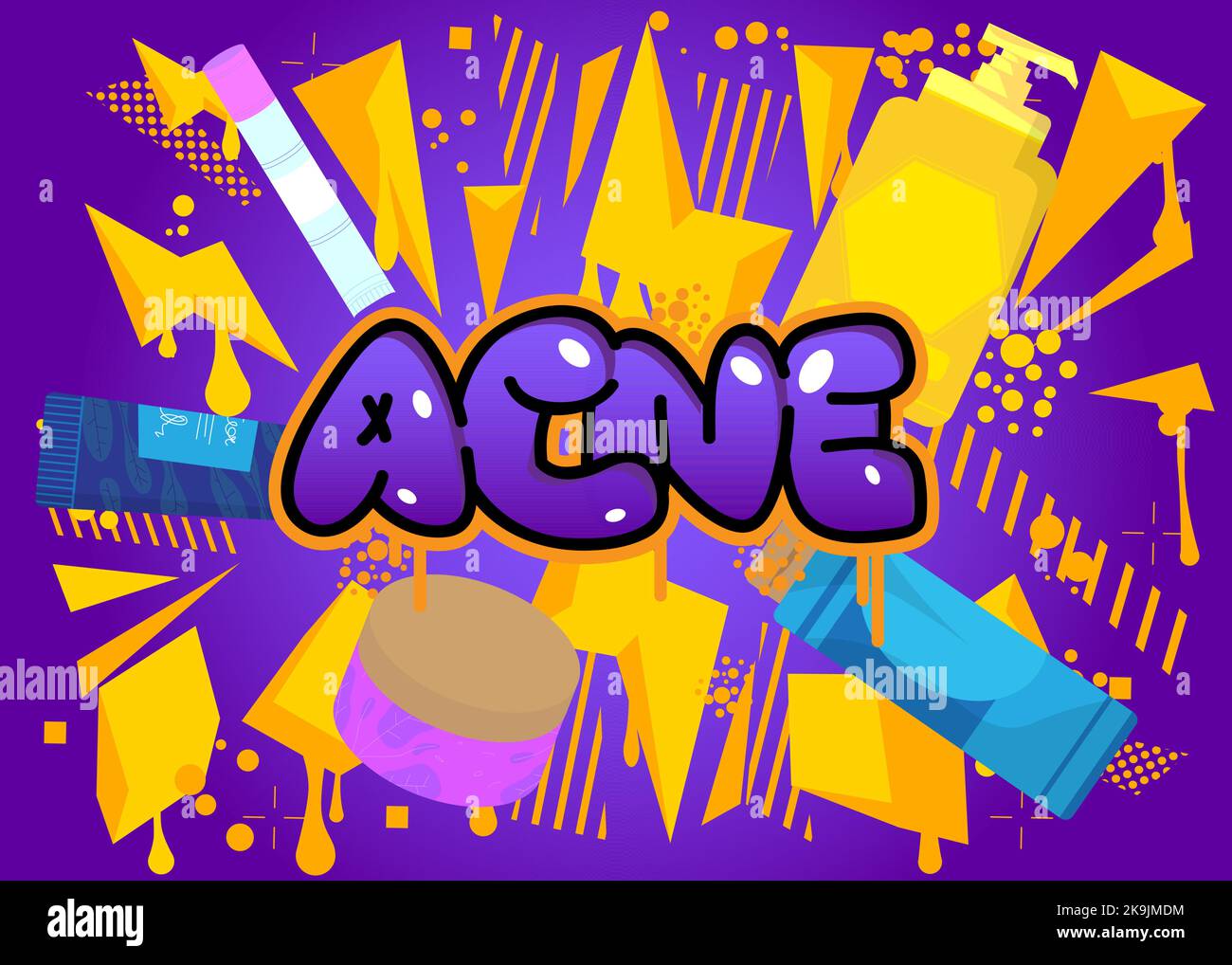 Acne drawing hi-res stock photography and images - Alamy