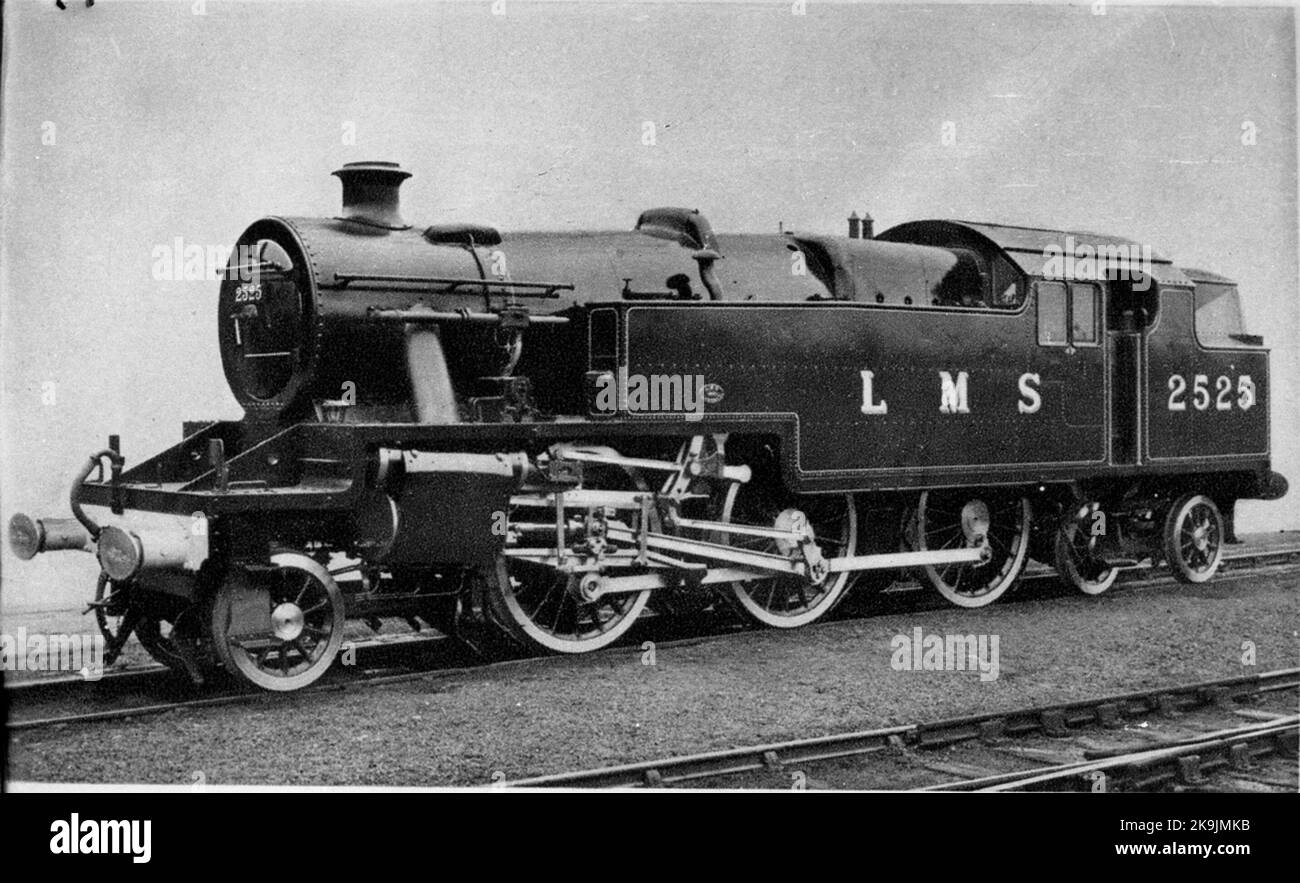 (London, Midland and Scottish Railway ) LMS lok P4 2525 Stock Photo - Alamy