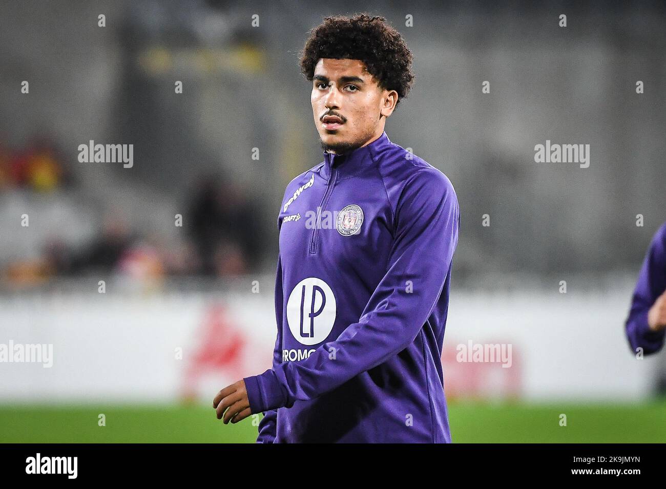 October 28, 2022, Rome, France: Zakaria ABOUKHLAL of Toulouse during ...