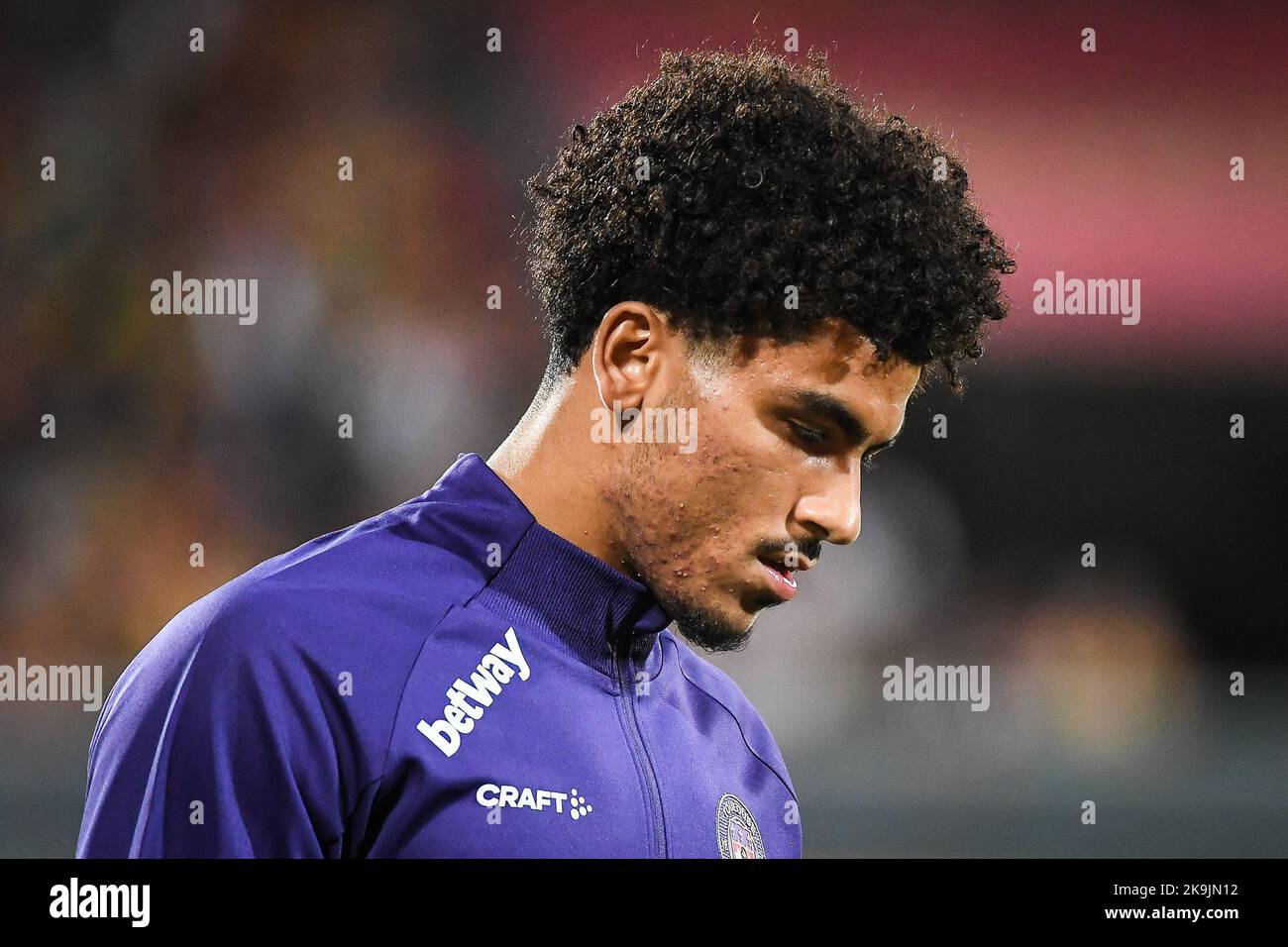 October 28, 2022, Rome, France: Zakaria ABOUKHLAL of Toulouse during ...
