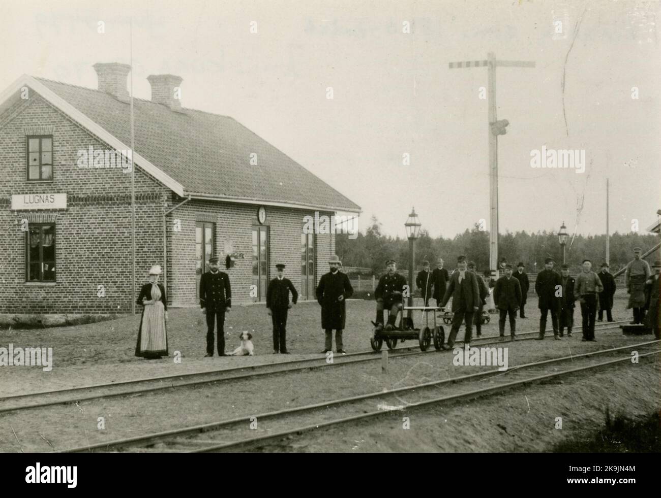 Traffic Place built in 1889. One-storey station house in brick ...