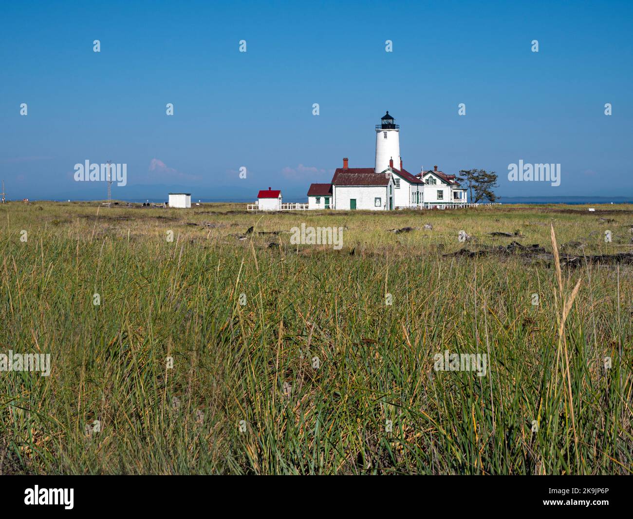 WA22630-00...WASHINGTON - New Dungeness Lighthouse located on the ...