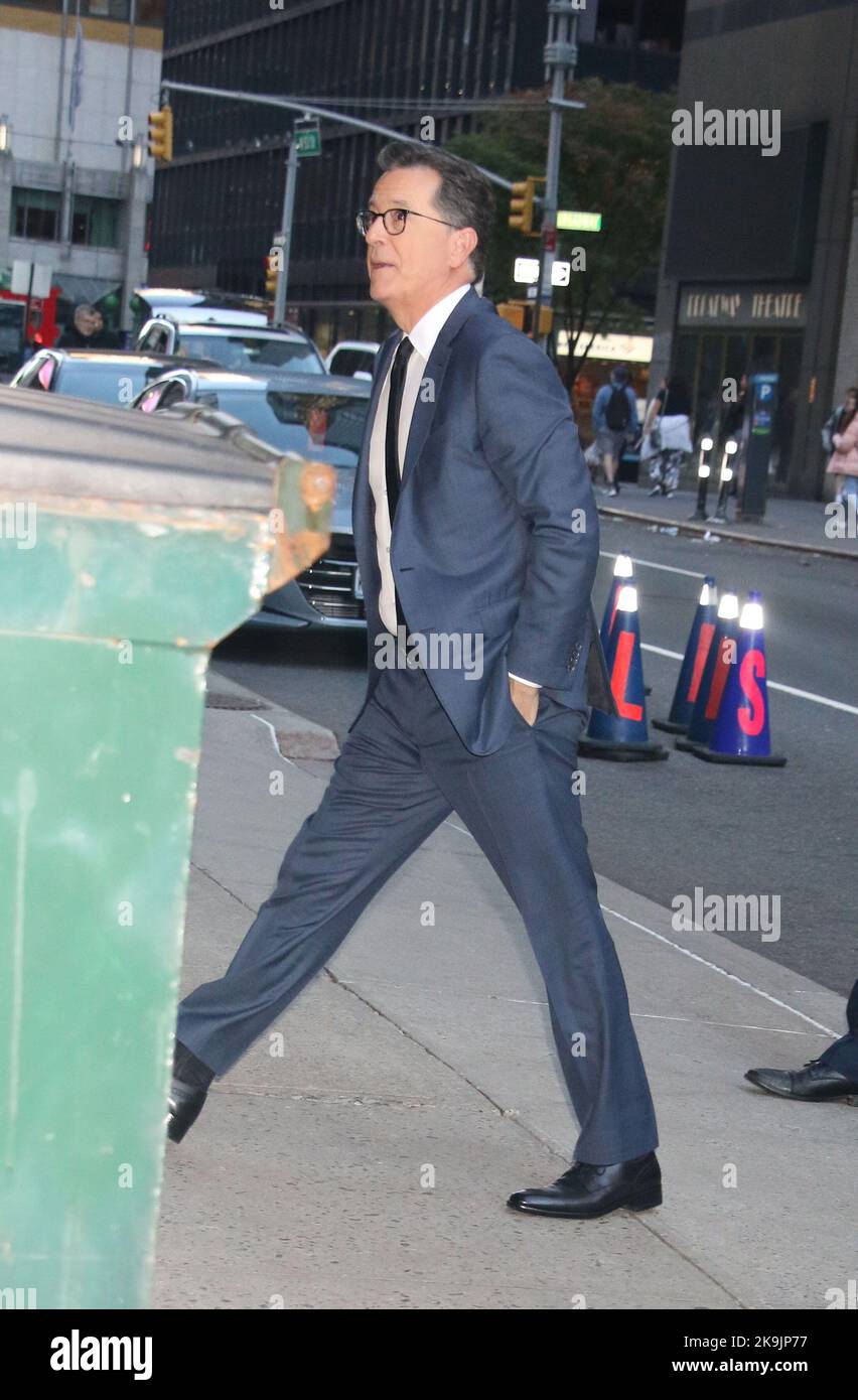 Celebrities At The Late Show With Stephen Colbert Studios -PICTURED ...