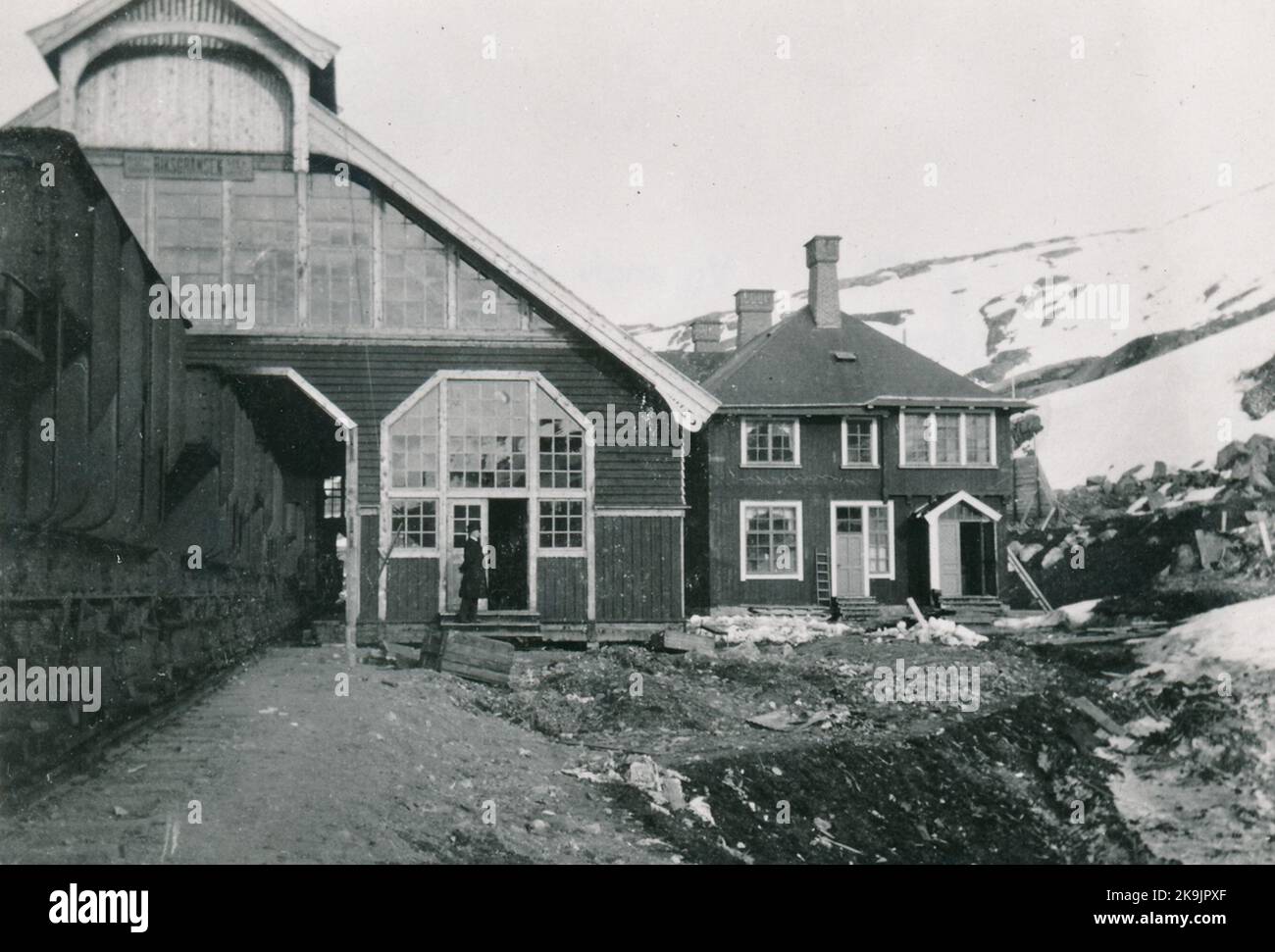 The national border station Stock Photo - Alamy