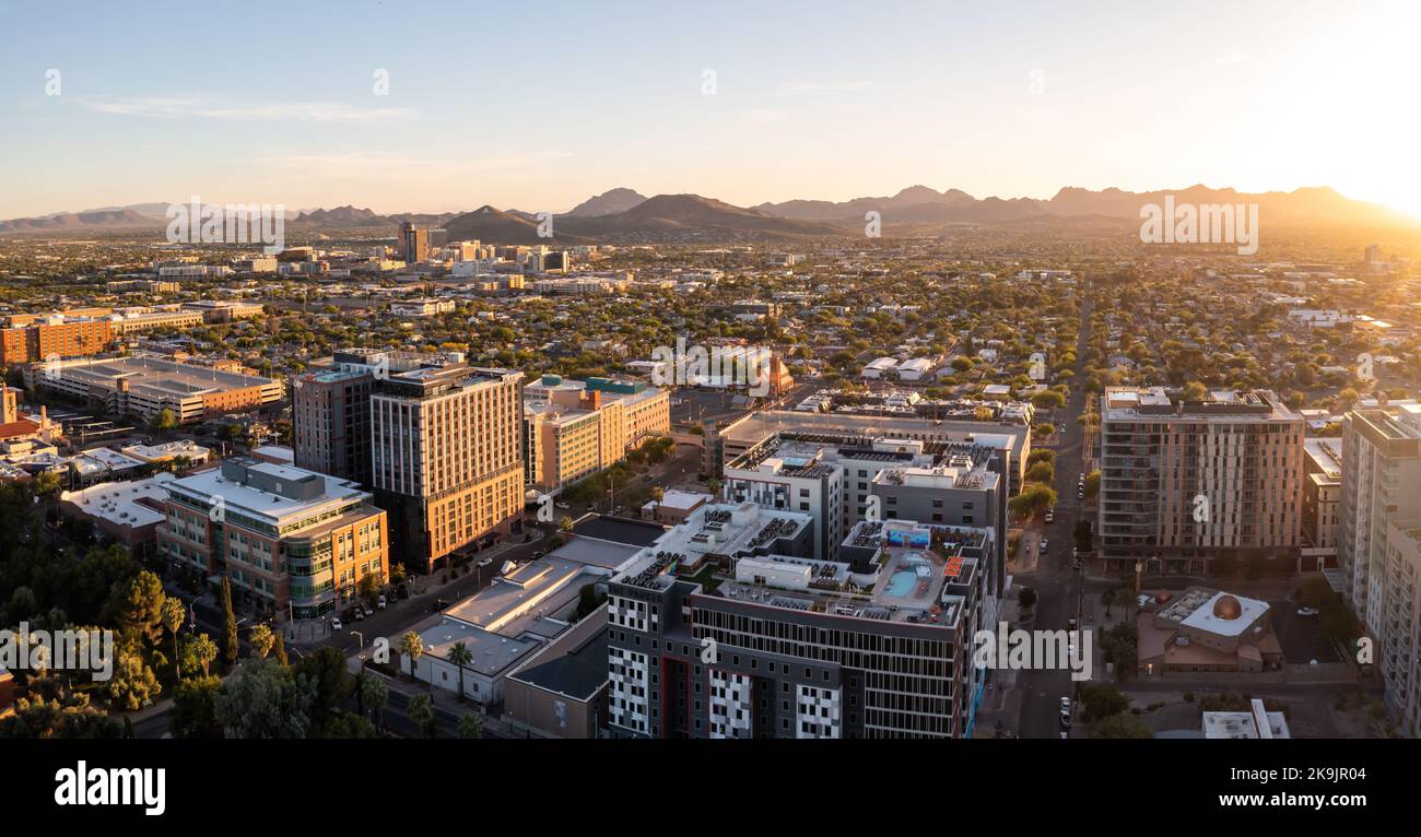 University of Arizona Student dorms housing, Tucson Arizona Stock Photo ...