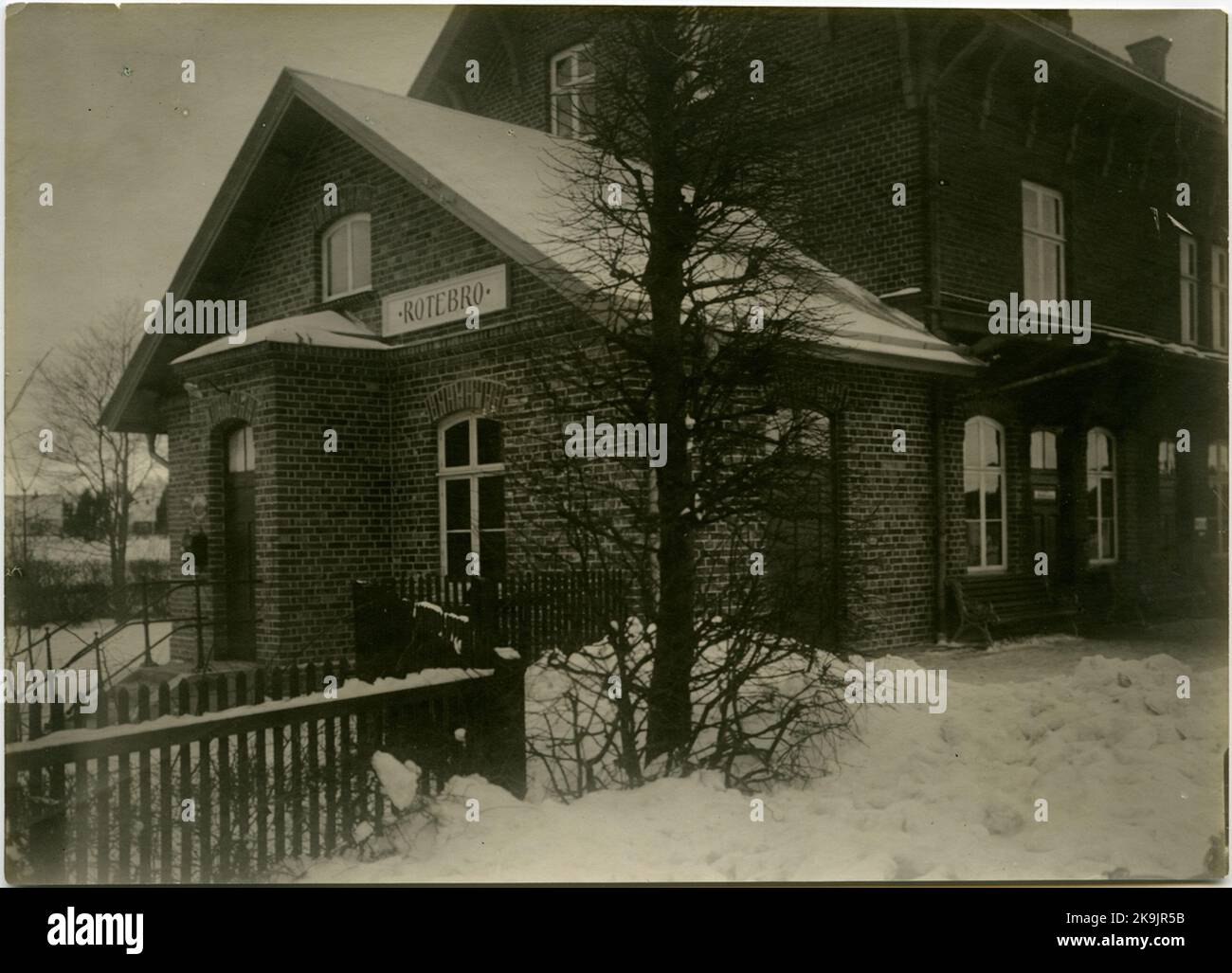 Post premises in Rotebro Stock Photo - Alamy