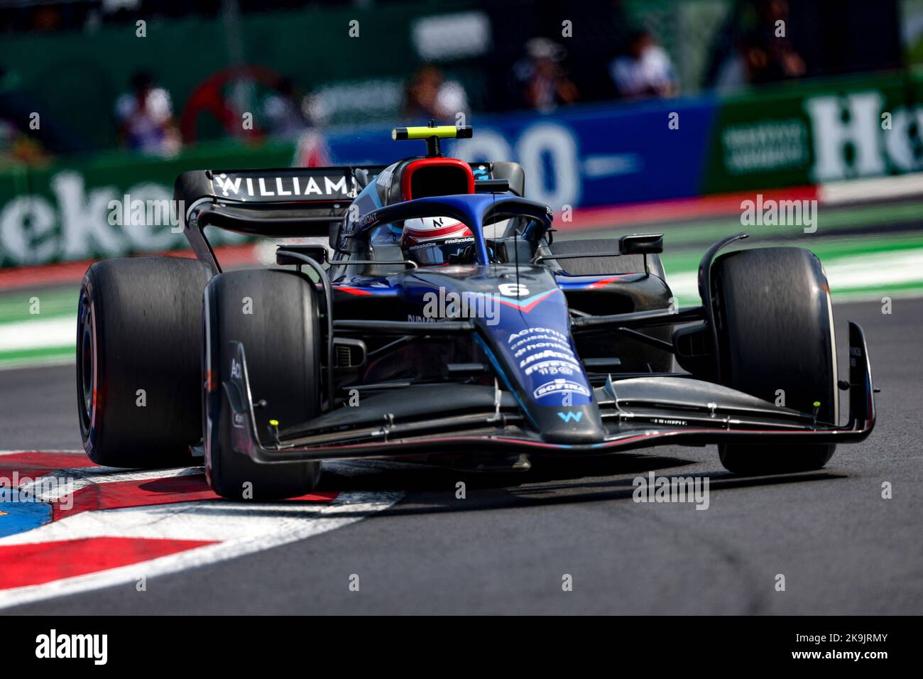 Mexico City, Mexico. 28th Oct, 2022. #6 Nicholas Latifi (CAN, Williams ...