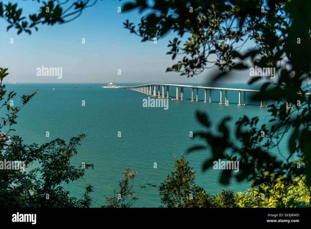 The Hong Kong Link Road section of the Hong Kong-Zhuhai-Macao Bridge ...