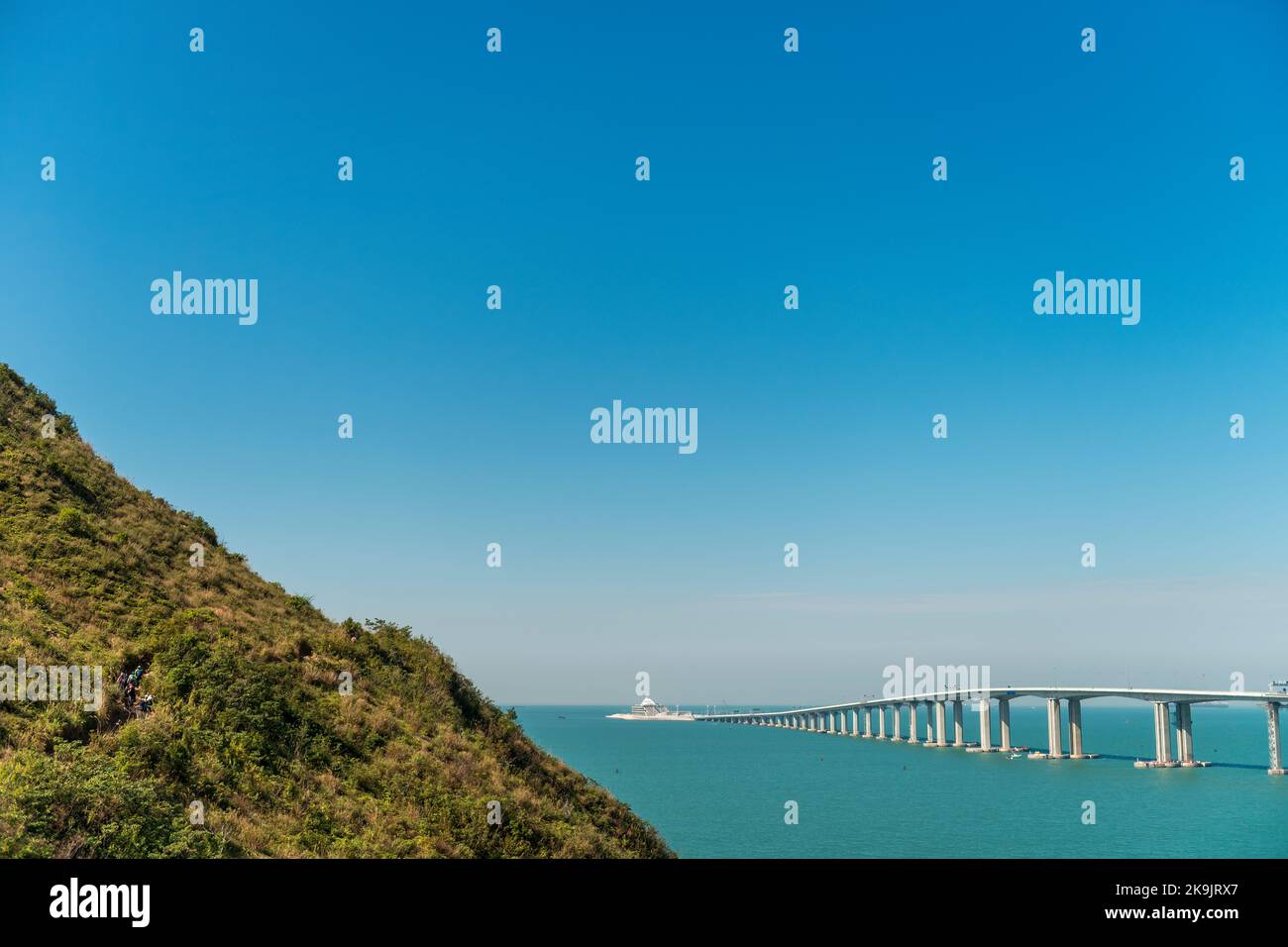 The Hong Kong Link Road section of the Hong Kong-Zhuhai-Macao Bridge ...