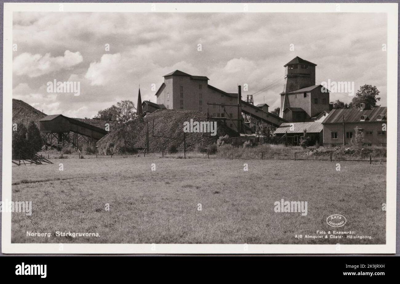 Strong mine in Norberg Stock Photo - Alamy