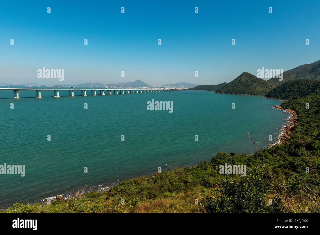 The Hong Kong Link Road section of the Hong Kong-Zhuhai-Macao Bridge ...