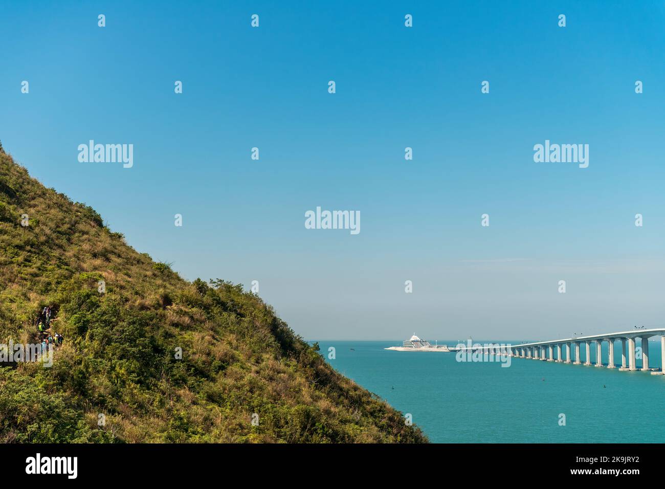 The Hong Kong Link Road section of the Hong Kong-Zhuhai-Macao Bridge ...