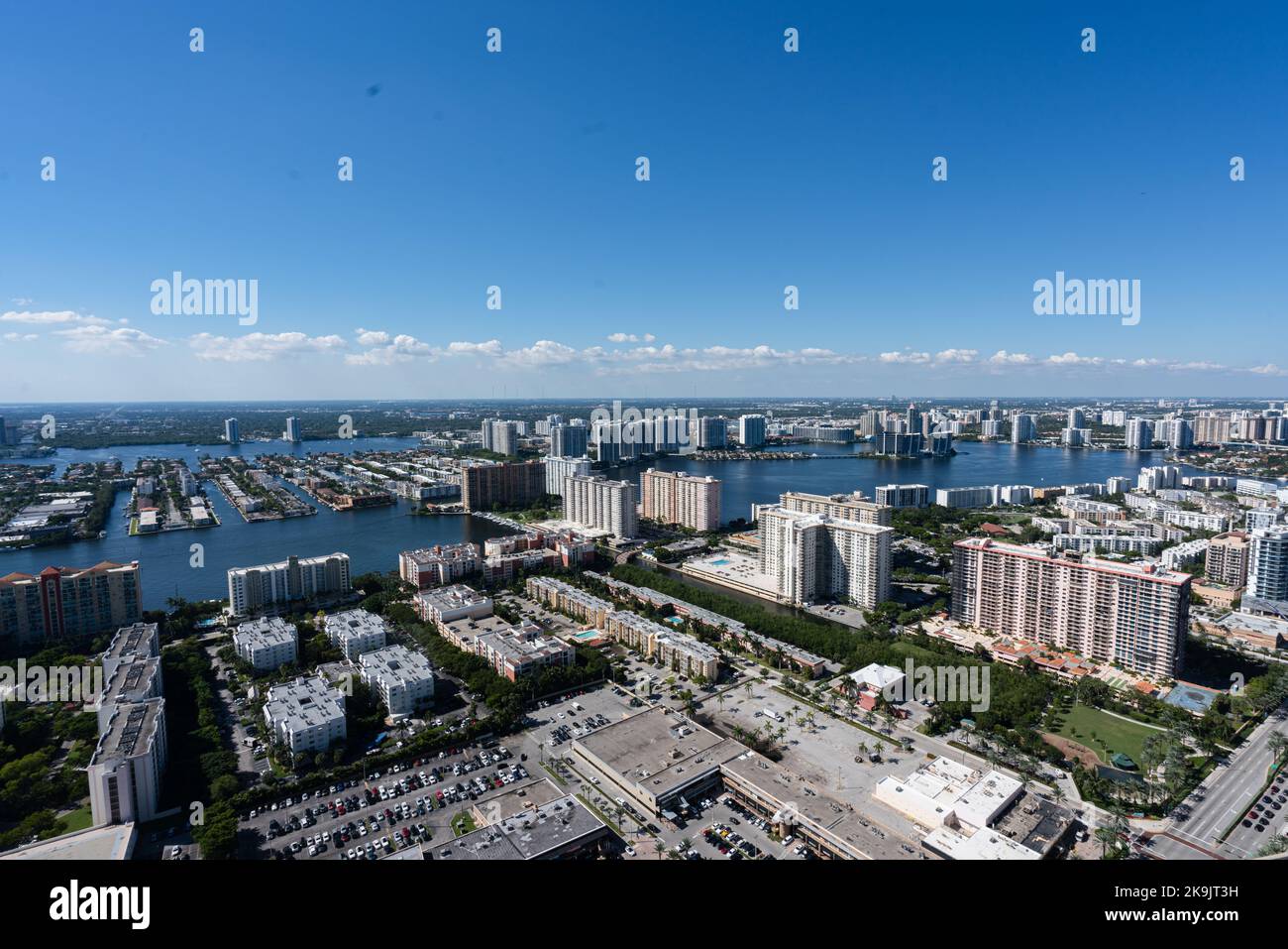 Aerial view of city in Florida Stock Photo - Alamy