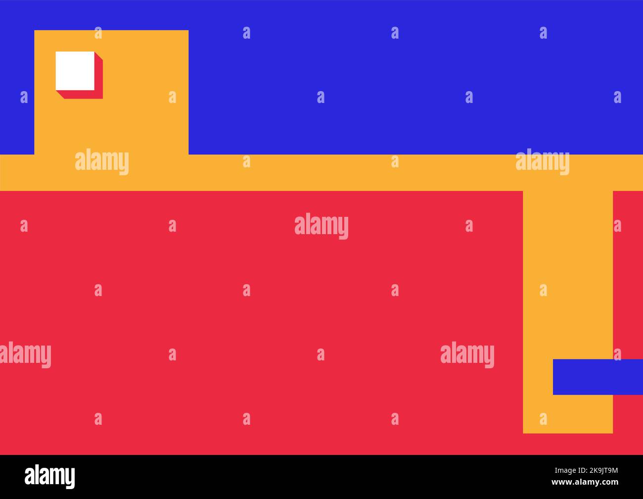 Modern pattern from rectangular shapes Stock Vector Image & Art - Alamy