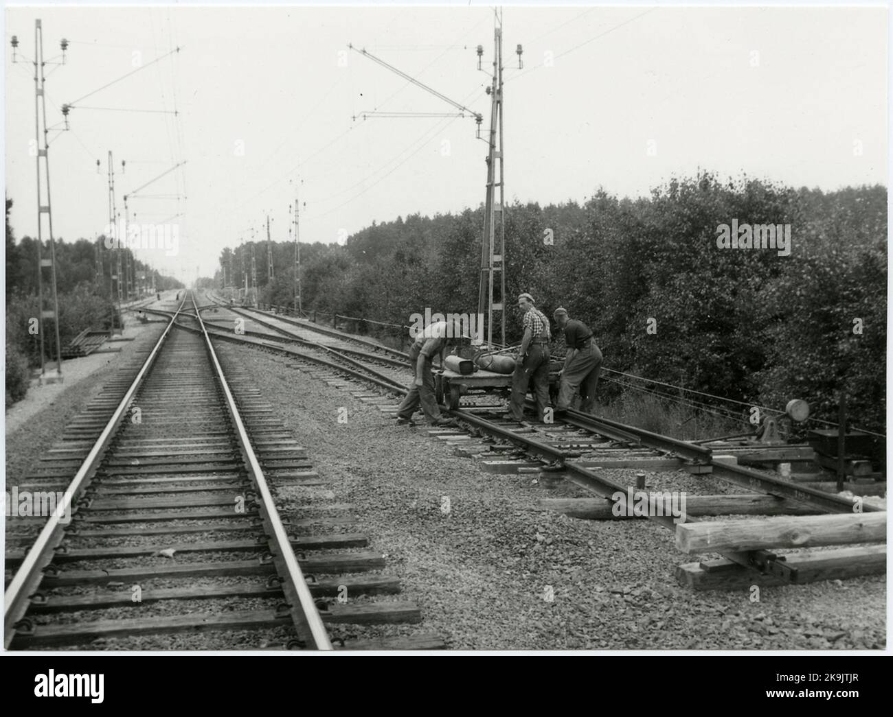 Double rail systems hi-res stock photography and images - Alamy