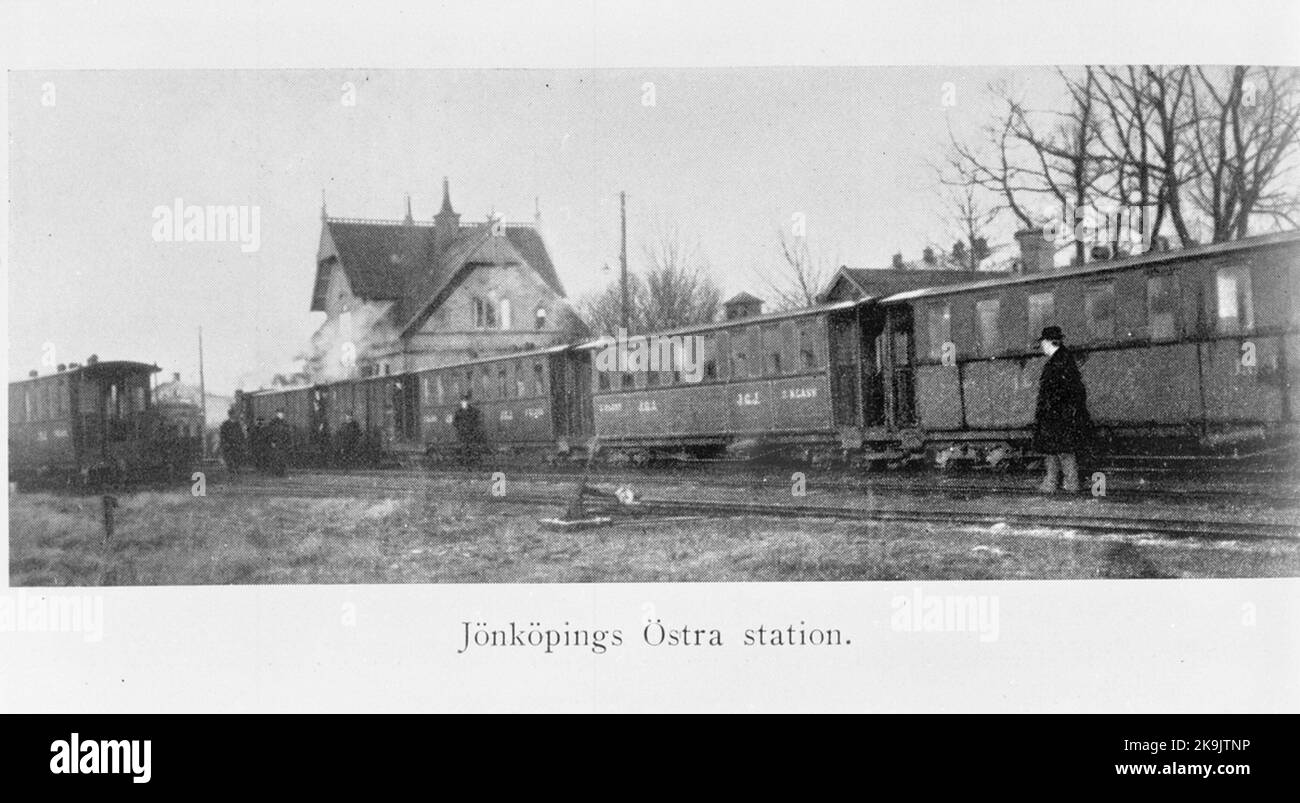 Jönköping - Gripenberg Railway, Östra Station Stock Photo - Alamy