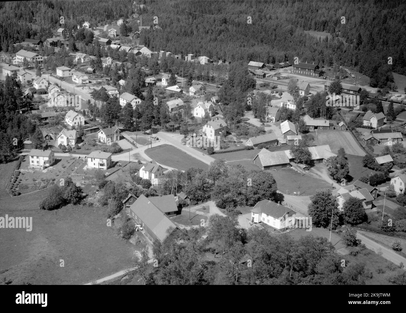 Aerial photo over the mill Stock Photo - Alamy
