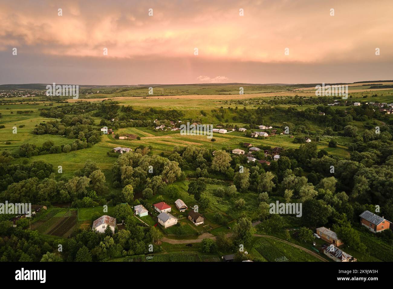 Rural cluster development hi-res stock photography and images - Alamy